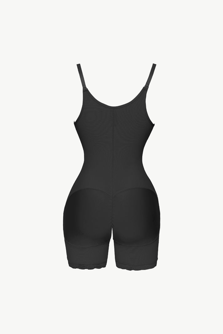 Full Size Side Zipper Under-Bust Shaping Bodysuit – Enboutise